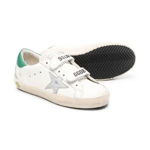 Golden Goose | Shoes | Golden Goose Old School Velcro Strap Sneakers ...
